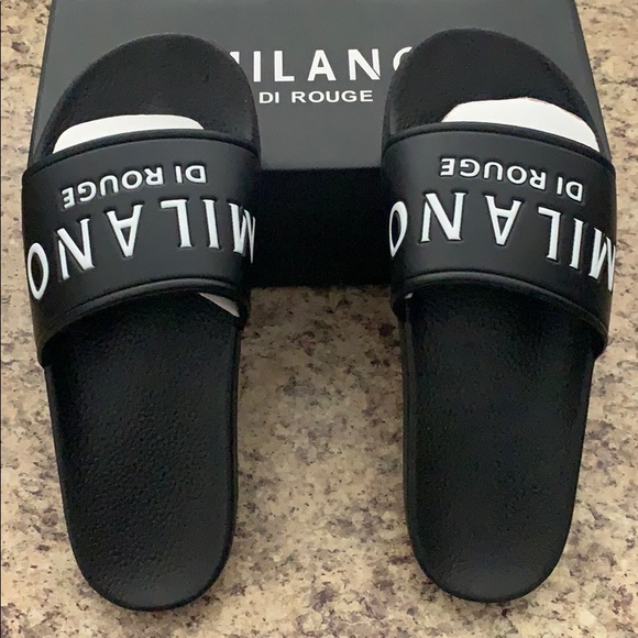 Milano Di Rouge | Shoes | Milano Slides | Poshmark